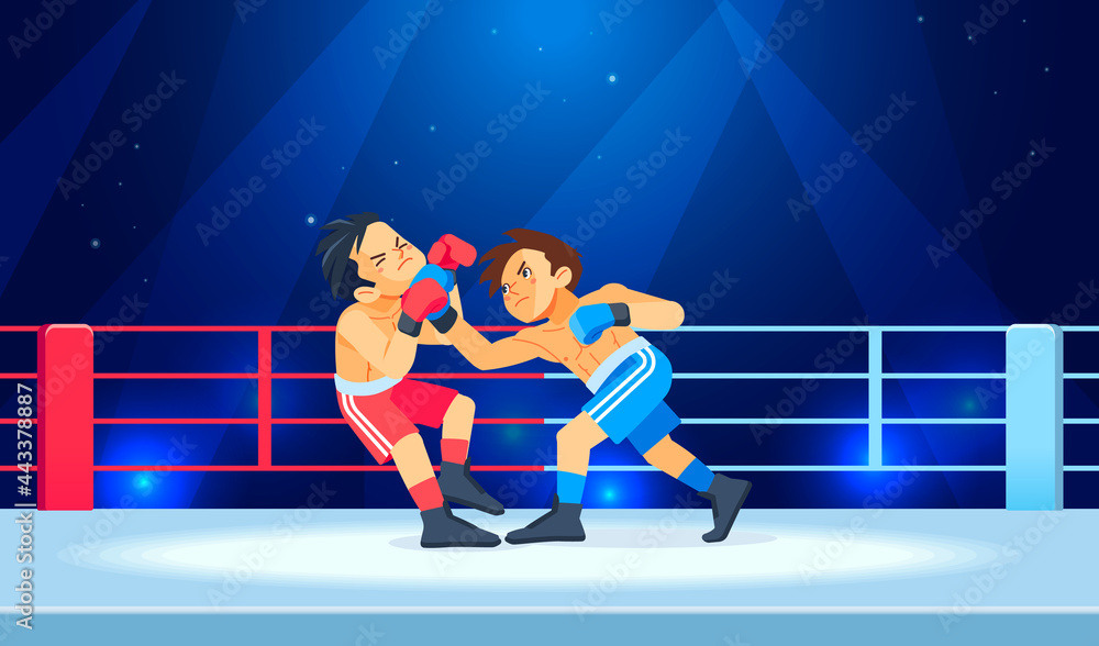Boxing Knockout Clipart
