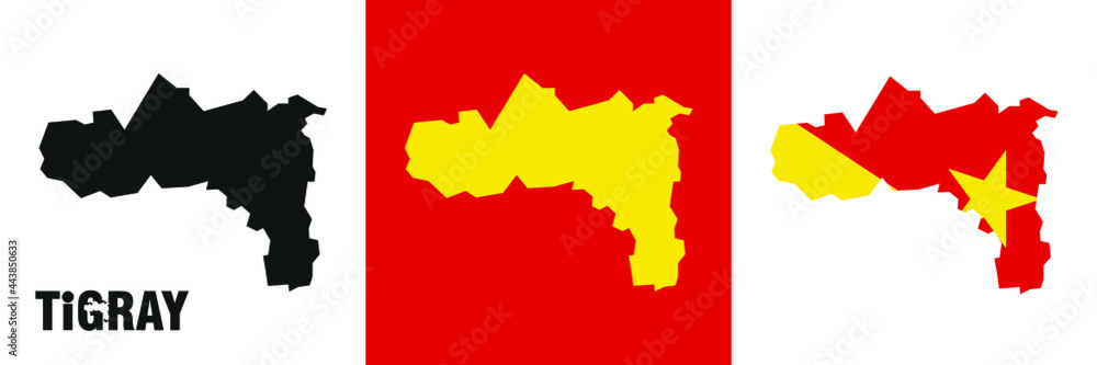Tigray Symbol of Nation. Region in Ethiopia Africa. Vector Illustration ...