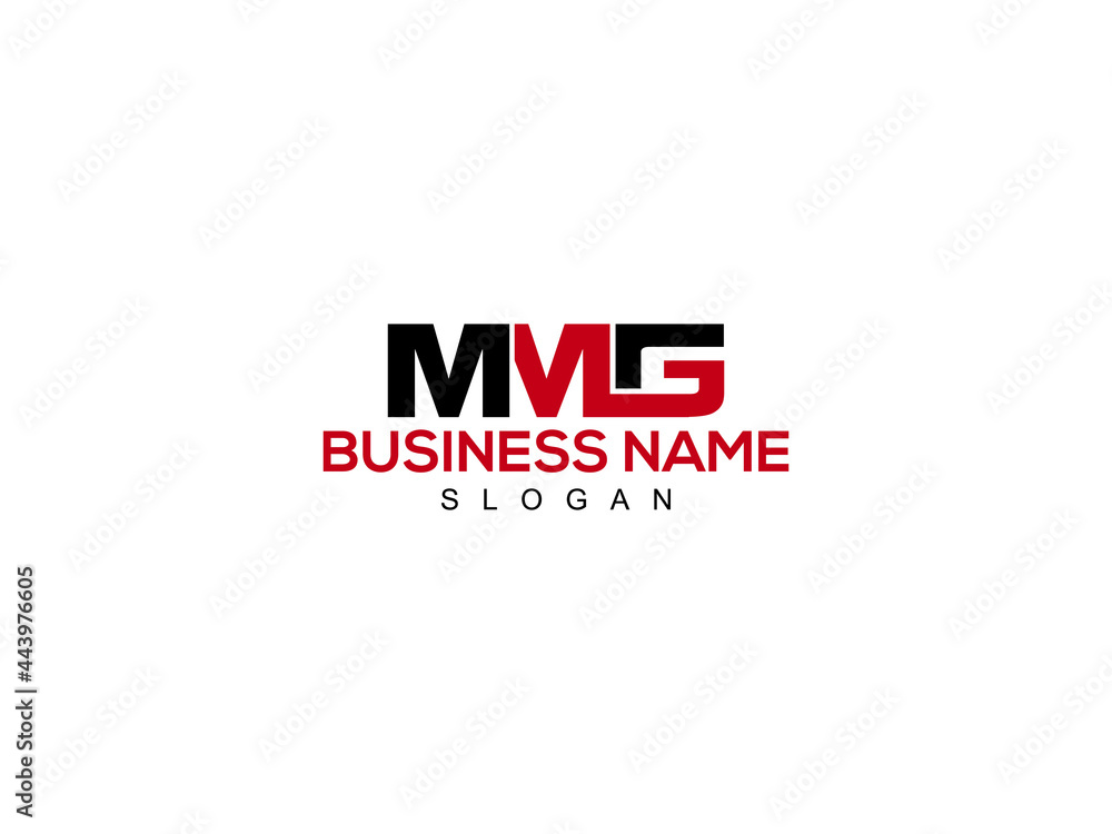 Letter MMG Logo Icon Vector Image Design For Company or Business Stock ...