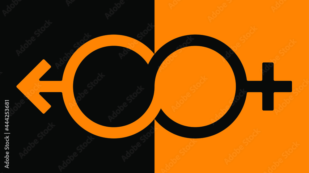 Super straight flag. Superstraight heterosexual movement symbol. Stock ...