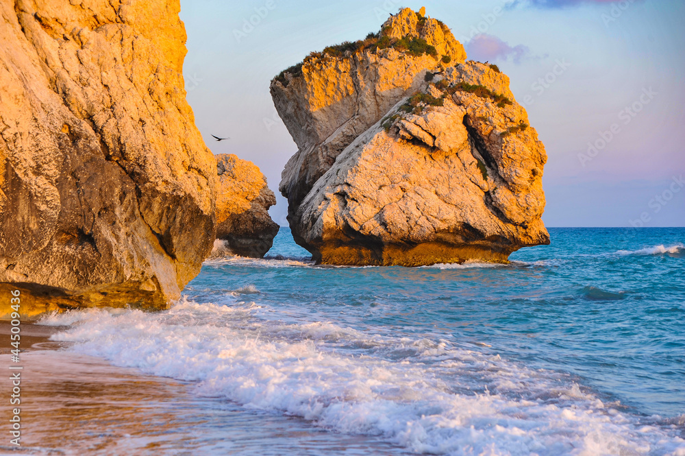 According to ancient Greek legend, it was here that the goddess of love ...