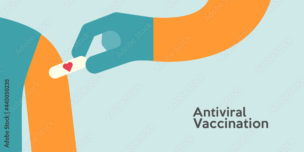 Vaccination. Vector illustration. Simple, fun, background pictures ...