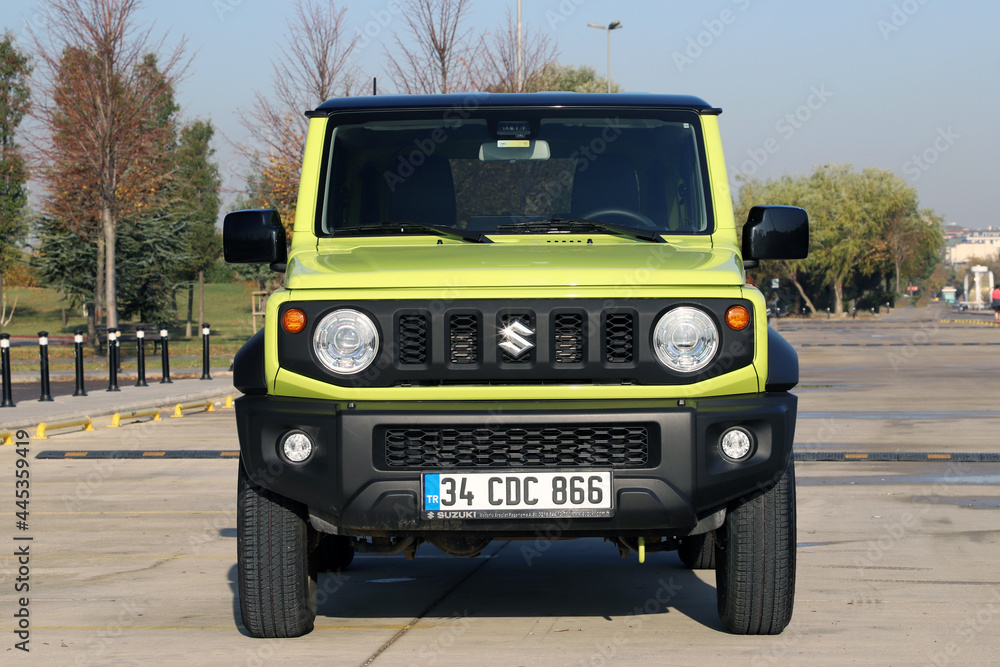 Suzuki Jimny is a line of four-wheel drive off-road mini SUVs, made by ...