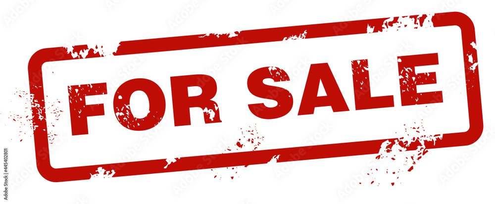 For Sale Vector Stamp. Rubber Stamp Vector Illustration. Stock ...
