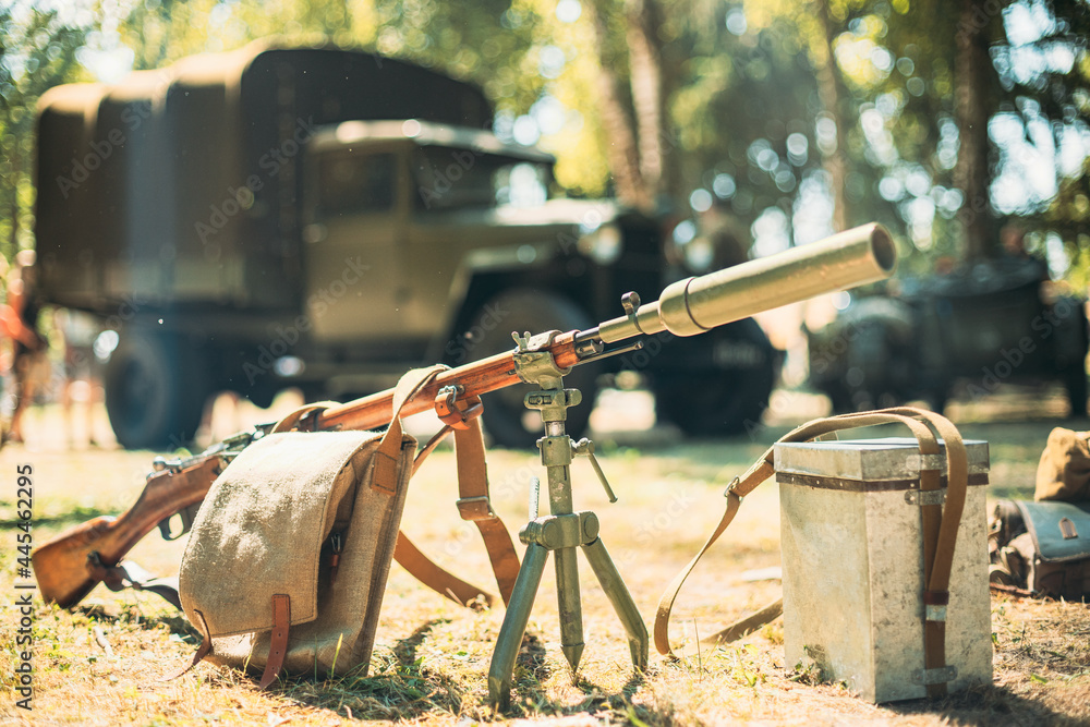 Old soviet russian rifle mosin nagant model 91 38. model 91 cossack ...