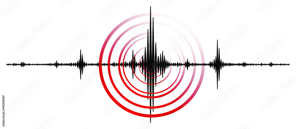 earthquake background Stock Vector | Adobe Stock