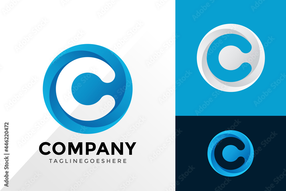 Letter C Colorful Business Logo Design, Brand Identity Logos Designs ...