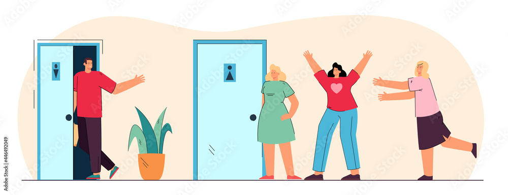 Praca wektorowa bez tantiem: Comparison of queues for women and men in ...