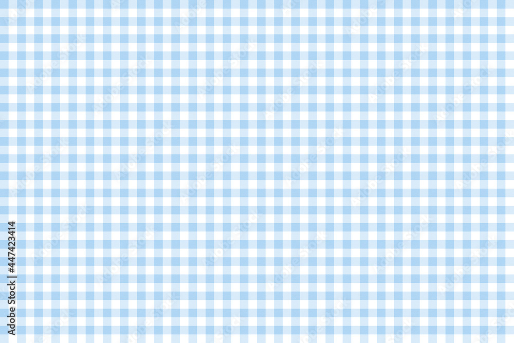 Light blue gingham check fabric texture Stock Illustration | Adobe Stock