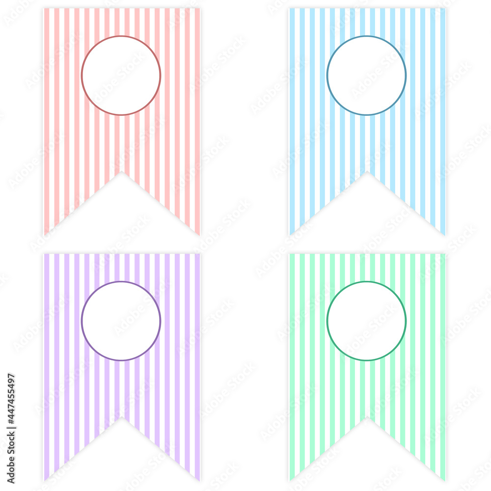 Banderín o guirnalda para celebraciones como boda, comunión, bautizo o ...