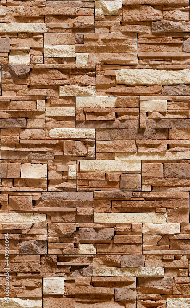 Foto de Stock Stone Wall Textures. Stone tile texture. Cladding's stone ...
