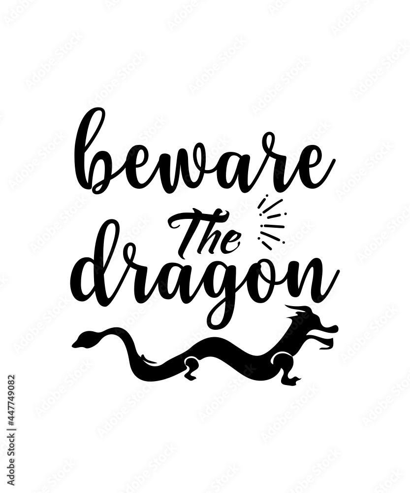 Vector de Stock Dragon Clipart, Dragon Vector, Dragons, SVG, DXF, PNG ...