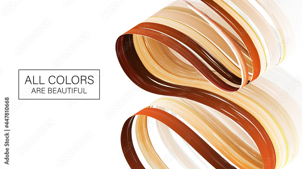 Ilustración de Stock Multiracial. Black African American Caucasian and ...