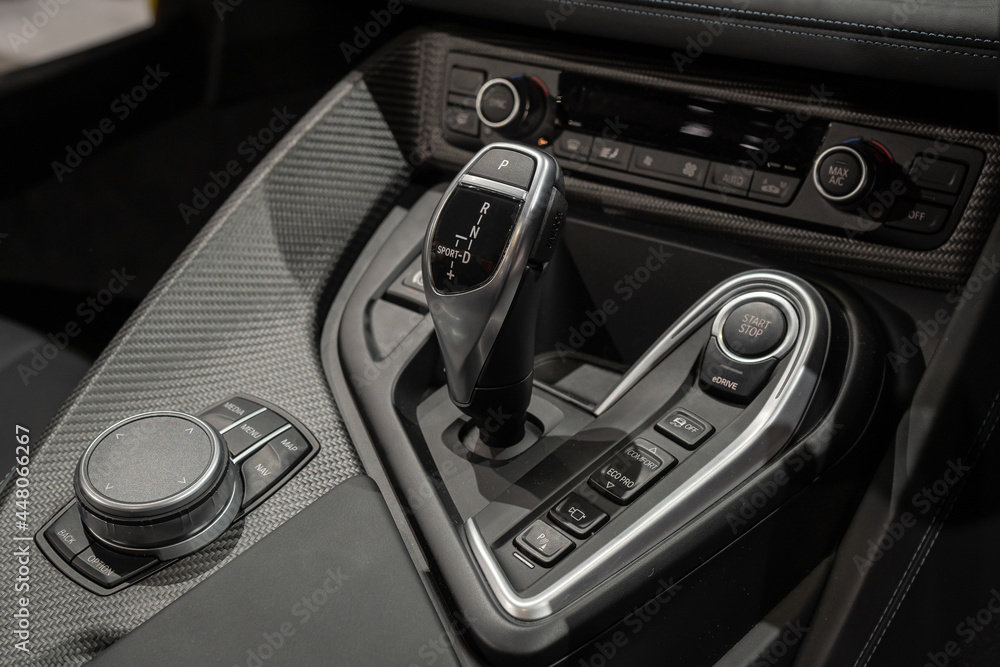 BMW i8 Roadster Plug-in Hybrid Super sport car with beautiful ...