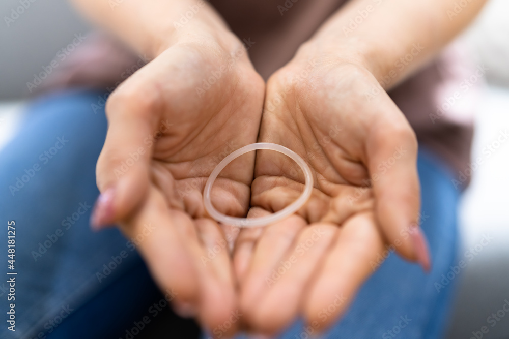 Vaginal Contraception Ring And Birth Control Stock Photo | Adobe Stock