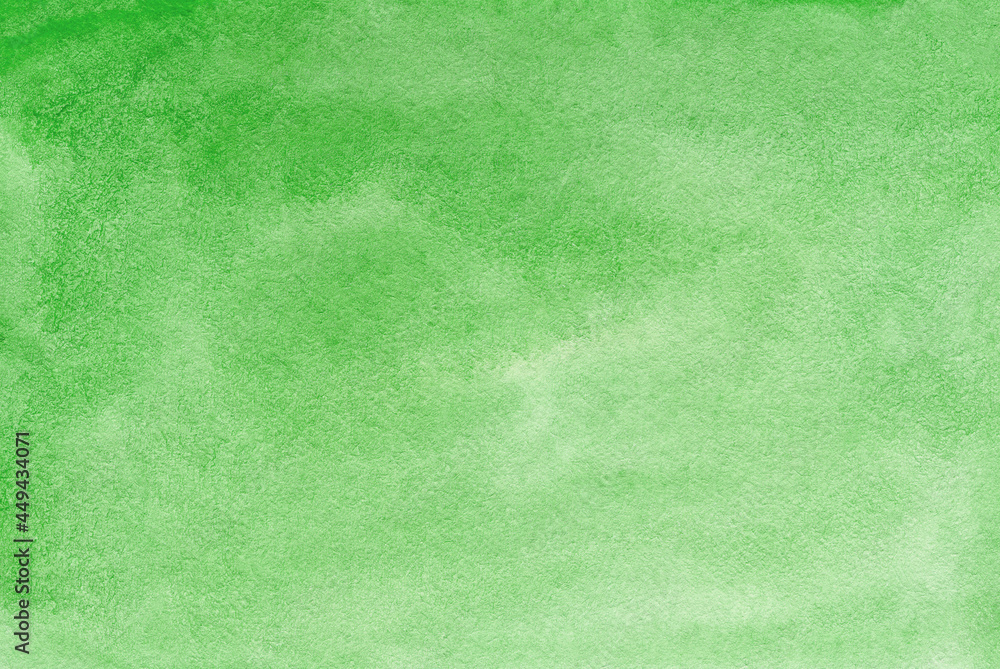 Abstract green watercolor paper textured illustration for grunge design ...