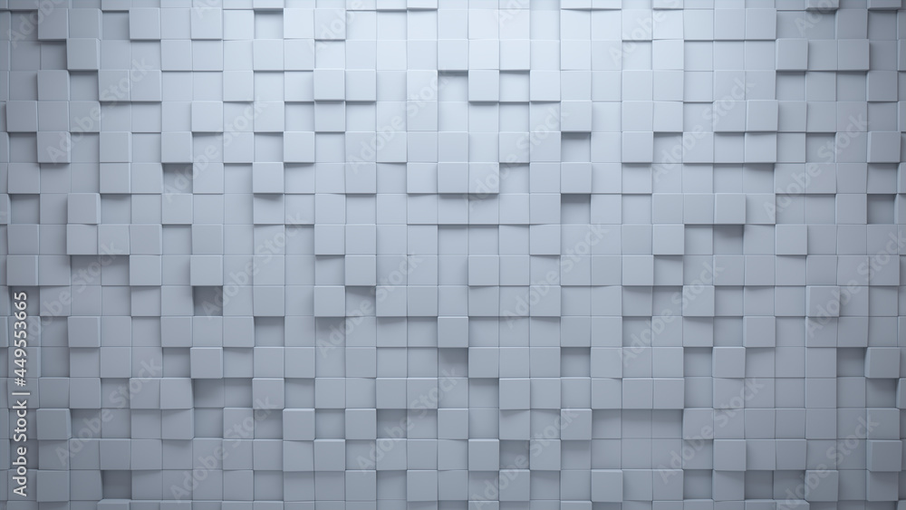 Polished, Square Wall background with tiles. White, tile Wallpaper with ...