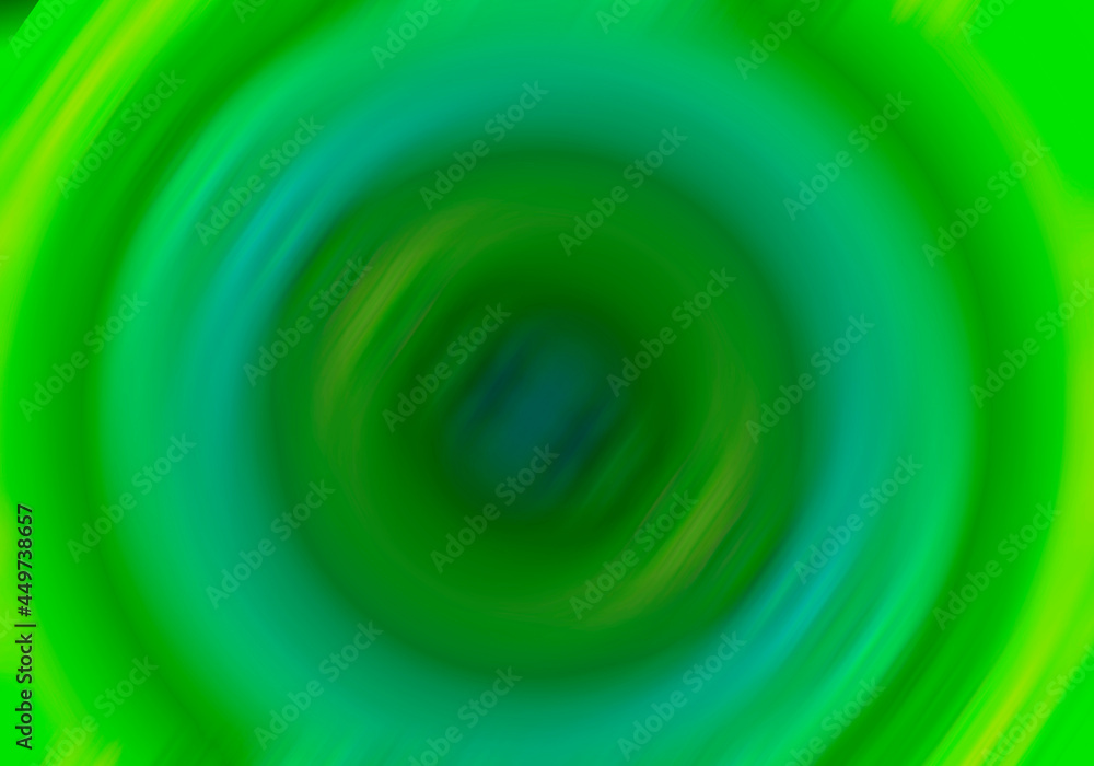 Fondo en vórtice de color verde y azul. Stock Illustration | Adobe Stock