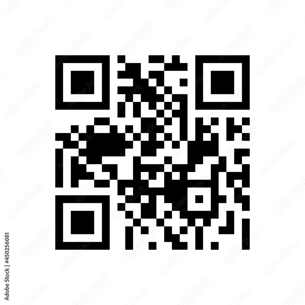QR code. For smartphone scanning. Practical and modern payment methods ...