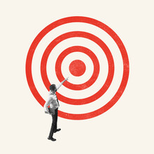 Business Target And Business Man Free Stock Photo - Public Domain Pictures
