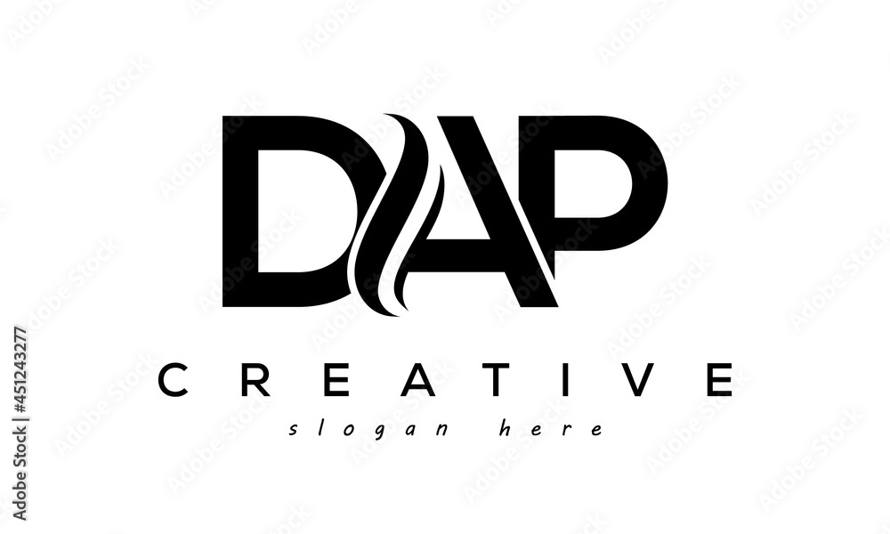 Letter DAP creative logo design vector Stock Vector | Adobe Stock