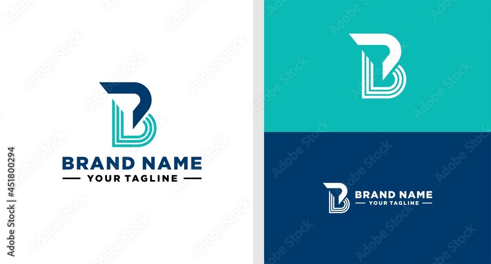 LETTER B LOGO INVESTMENT LINE EDITABLE Stock Vector | Adobe Stock