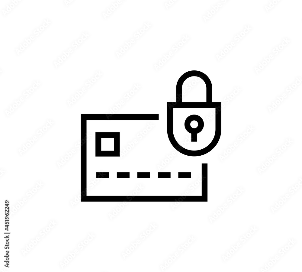 Cyber security icon. folder lock icon. Isolated laptop and cyber ...