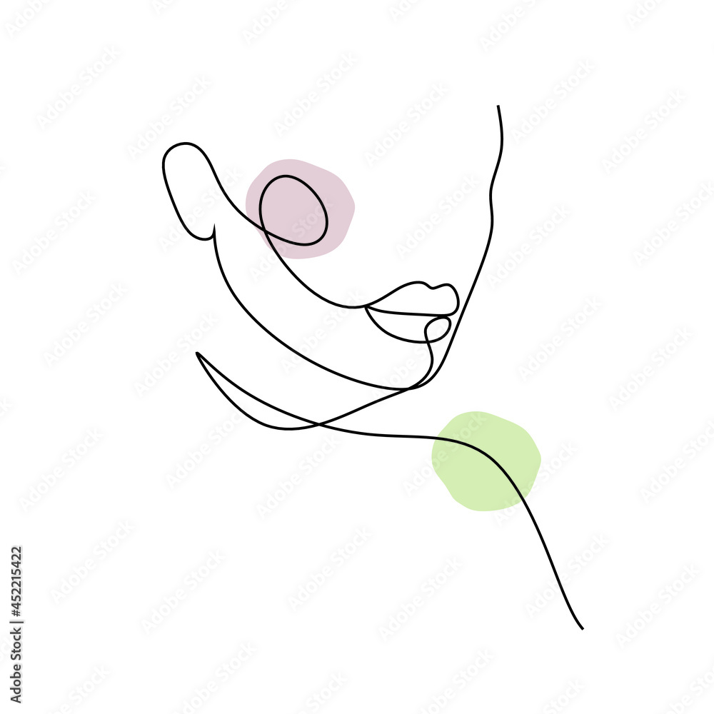 tumblr room decor, one line drawing, Minimalist Woman Art, Drawn Female ...