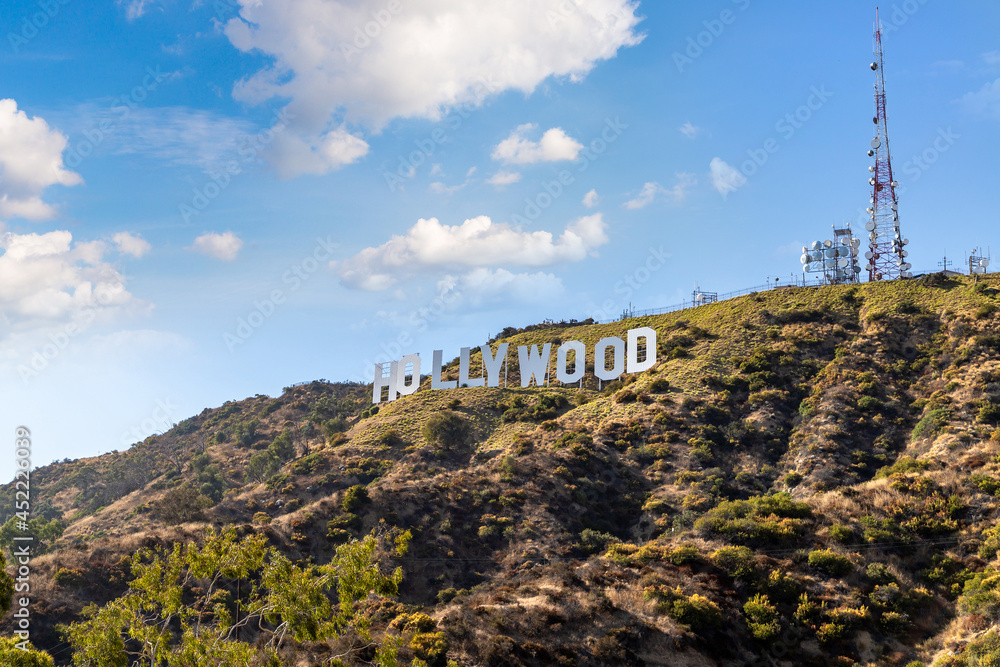 Hollywood sign in Los Angeles Stock Photo | Adobe Stock