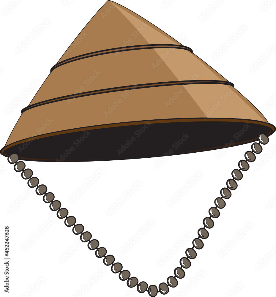 Salakot, Philippine National Hat Stock Vector | Adobe Stock