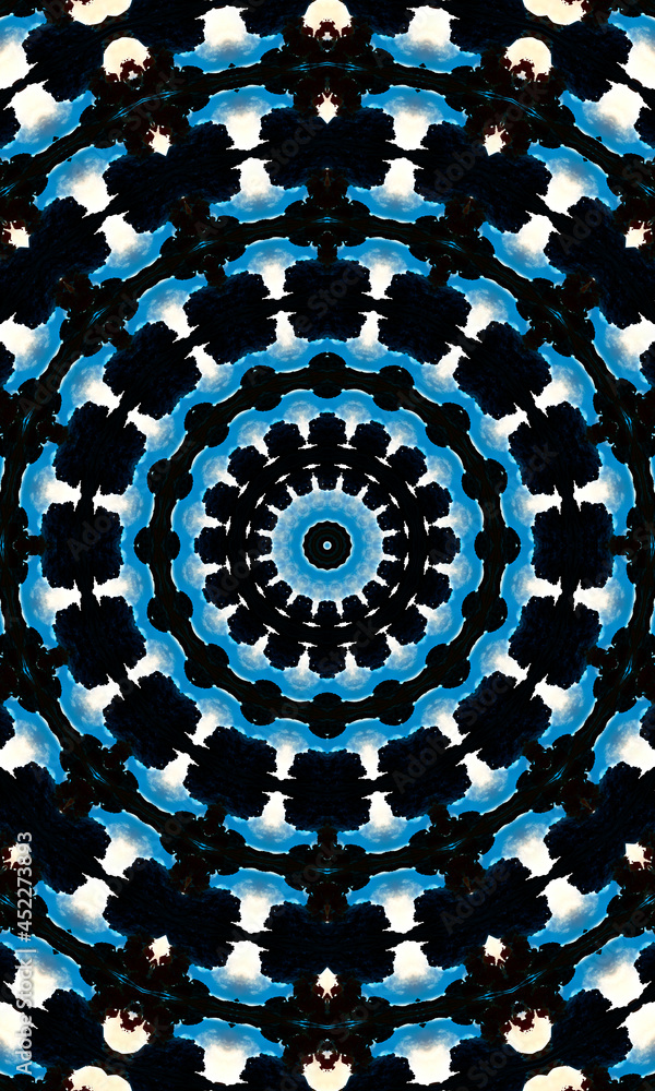 Rorschach inkblot test kaleidoscope. Psycho diagnostic inkblot test ...
