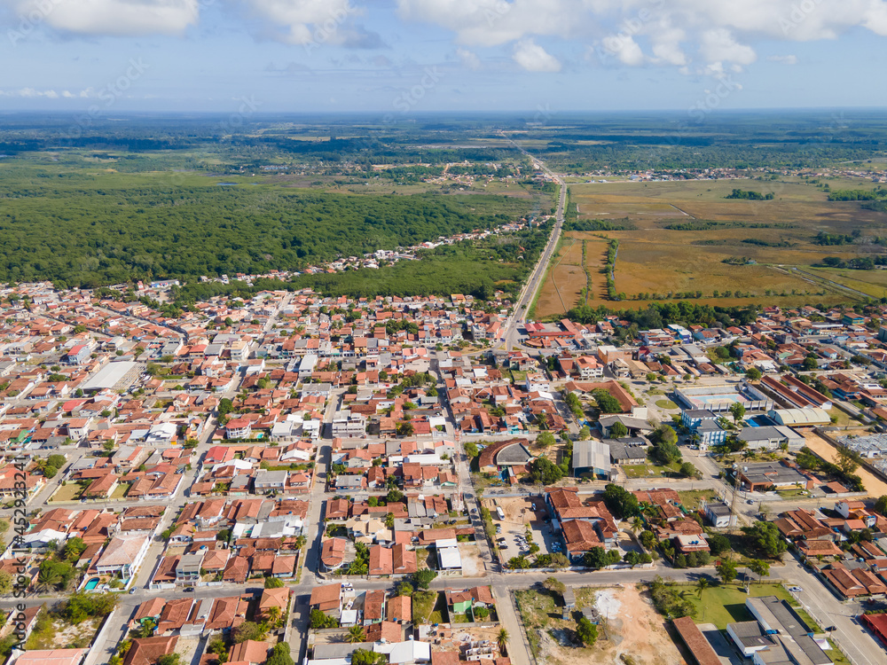 Foto de Stock . Cidade de Mucuri, no sul da Bahia na região nordeste do ...