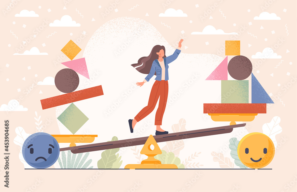 Balancing female character. Good feeling concept. Choice over bad mood ...