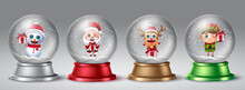 Christmas Elf Snow Globe Free Stock Photo - Public Domain Pictures