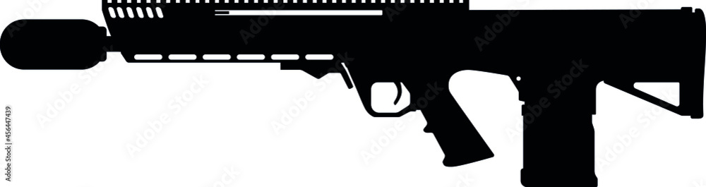 New RM277 AR R machine gun assault rifle, automatic rifle weapon system ...