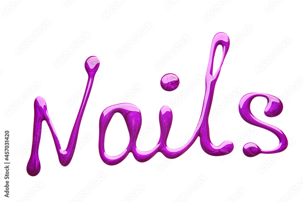Nail Polish Font