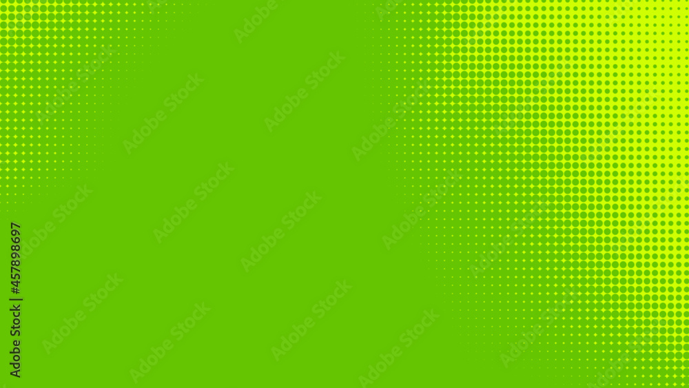 Dots halftone green color pattern gradient texture with technology ...