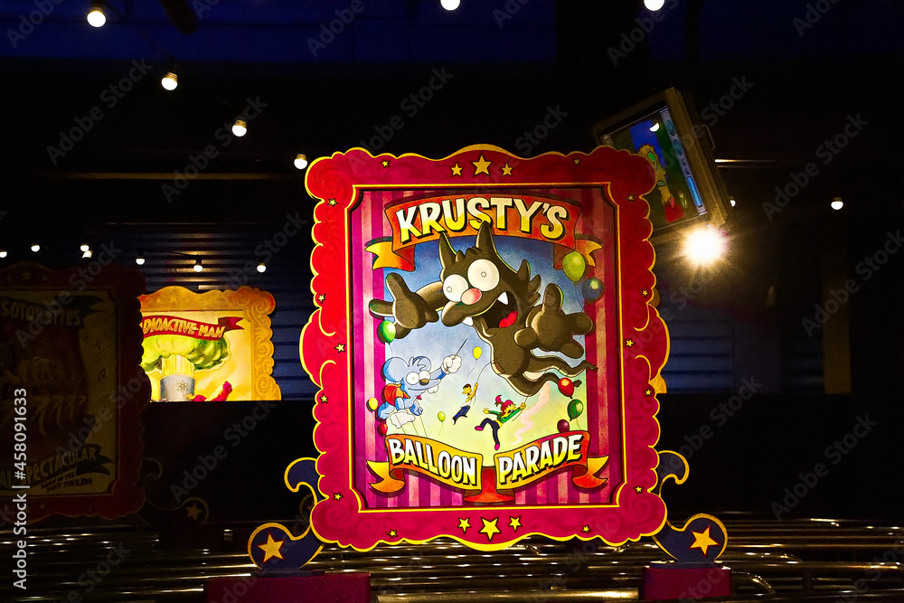 Foto de Stock Los Angeles.CA/USA - Oct 29,2018 : "Krustyland The ...