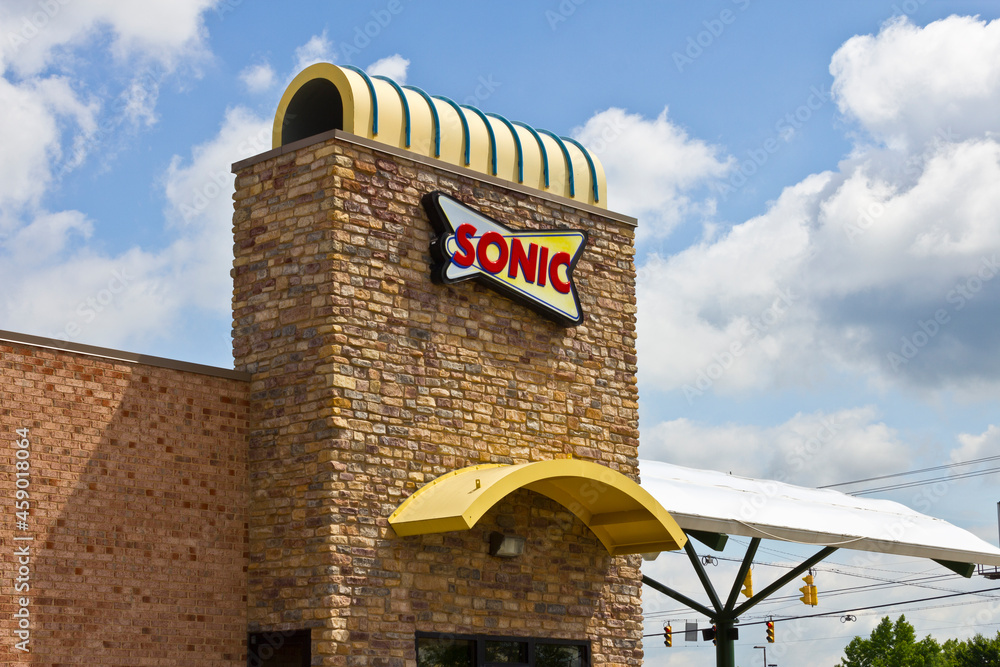 Sonic Drive-In Fast Food Location. Sonic is a Drive-In Restaurant Chain ...