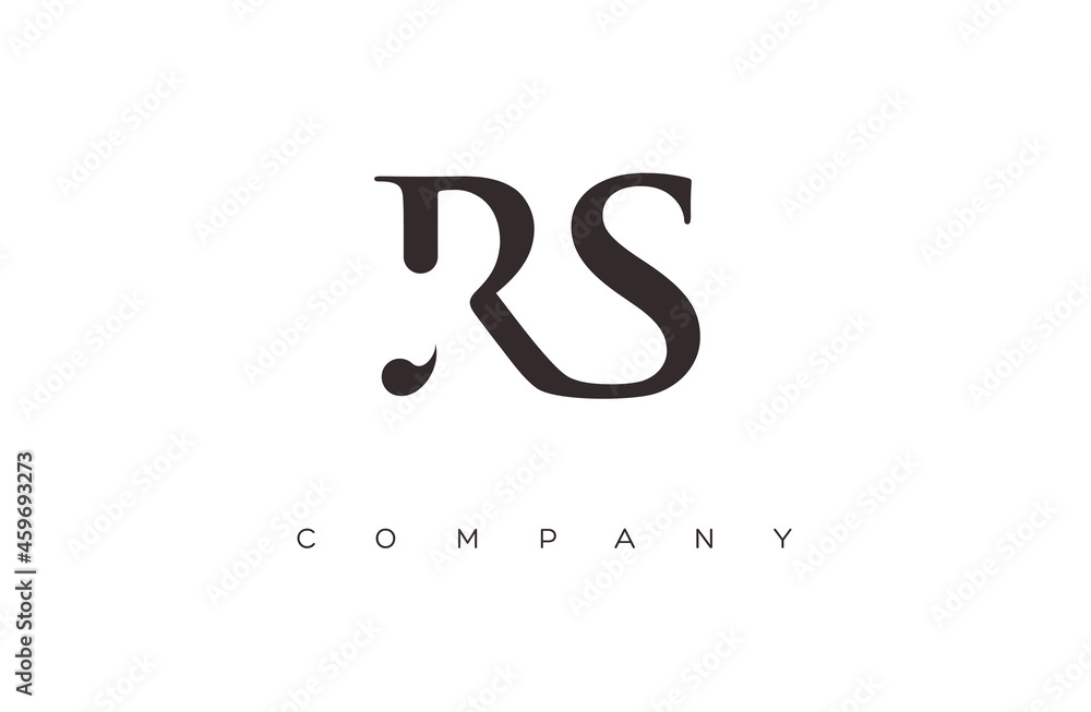 Initial RS logo design vector Stock Vector | Adobe Stock