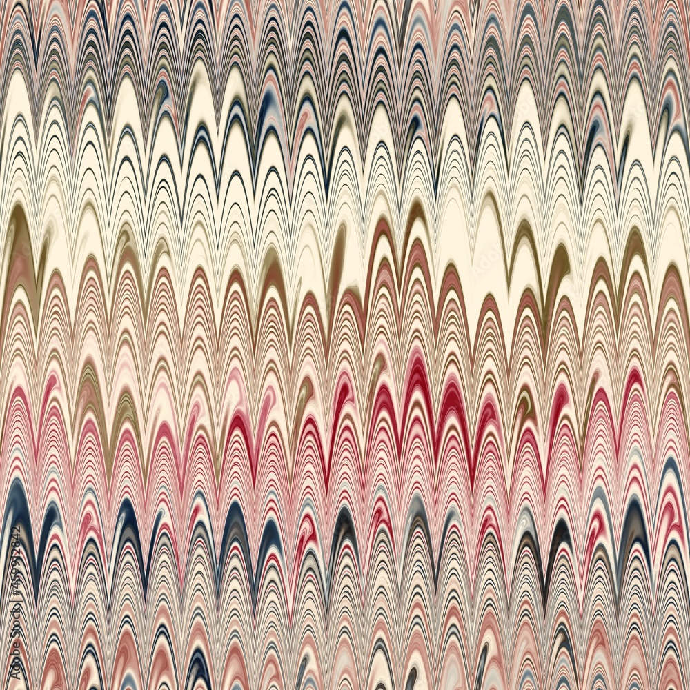 Seamless combed Turkish ebru marble effect surface pattern design for ...