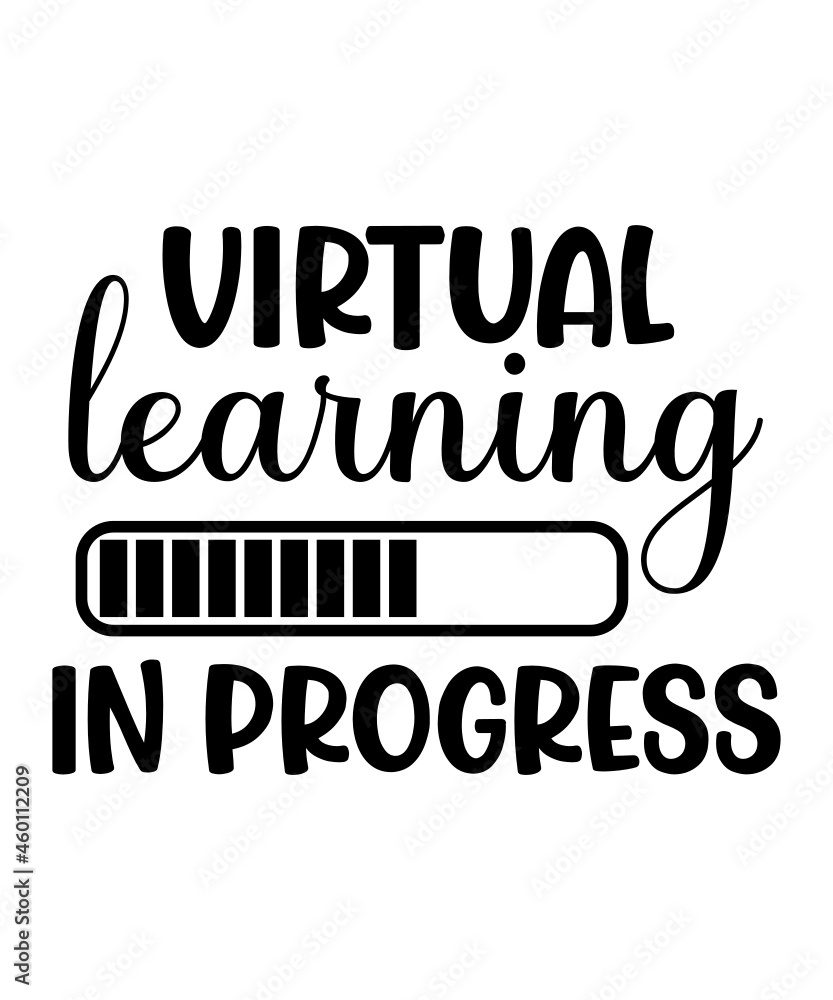 Virtual Learning SVG Bundle, SVG files for Cricut, svg designs, svg cut ...
