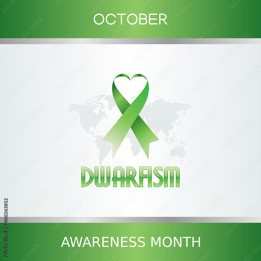 vector graphic of dwarfism awareness month good for dwarfism awareness ...