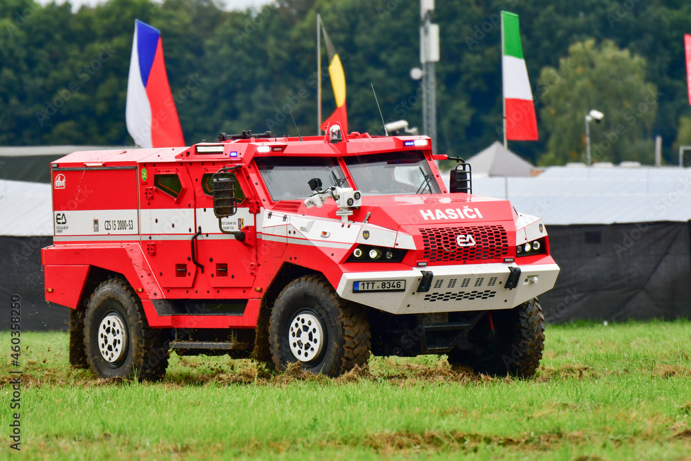 NATO DAYS, OSTRAVA, Czech republic-September, 18,2021: Triton CZS15 ...