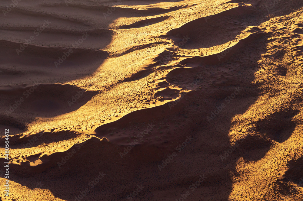 Beautiful natural landscape of Namib Desert. The region with the lowest ...