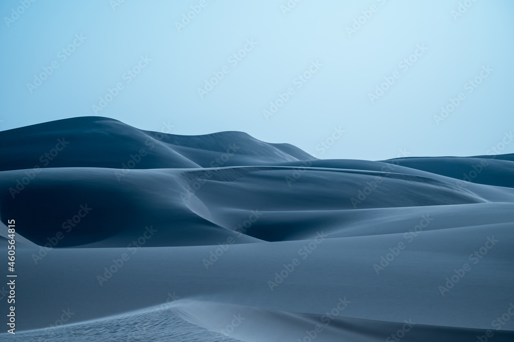 Beautiful natural landscape of Namib Desert. The region with the lowest ...