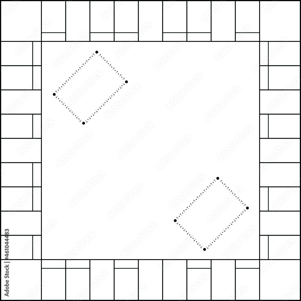 Tablero de juego personalizable o mesa de juego de compra-venta de ...