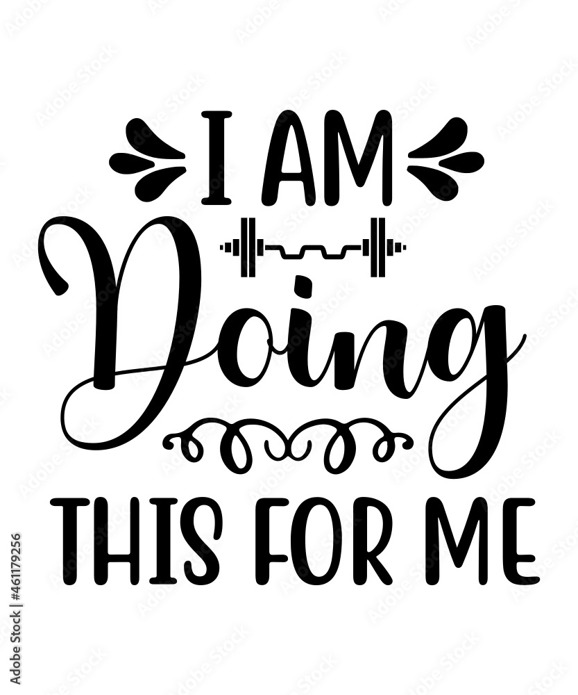 Стоковий вектор Workout SVG Bundle, Gym Motivation Svg, Gym Quotes Svg ...