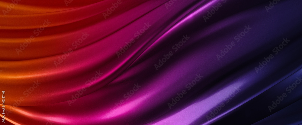 Colorful Neon Luxurious Elegant Modern Futuristic Cyberspace Chrome ...