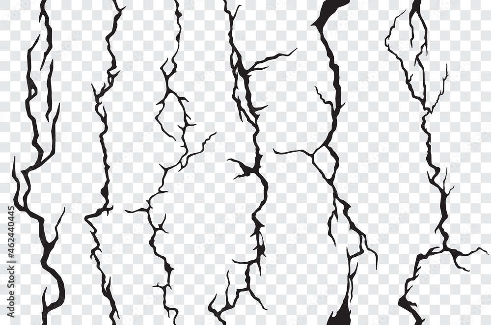 broken texture vector